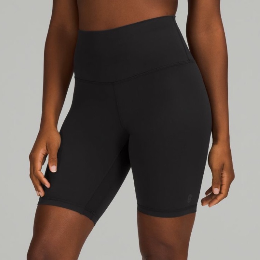 Lululemon Team Canada Align Shorts Black - Pattern 2 - Gem